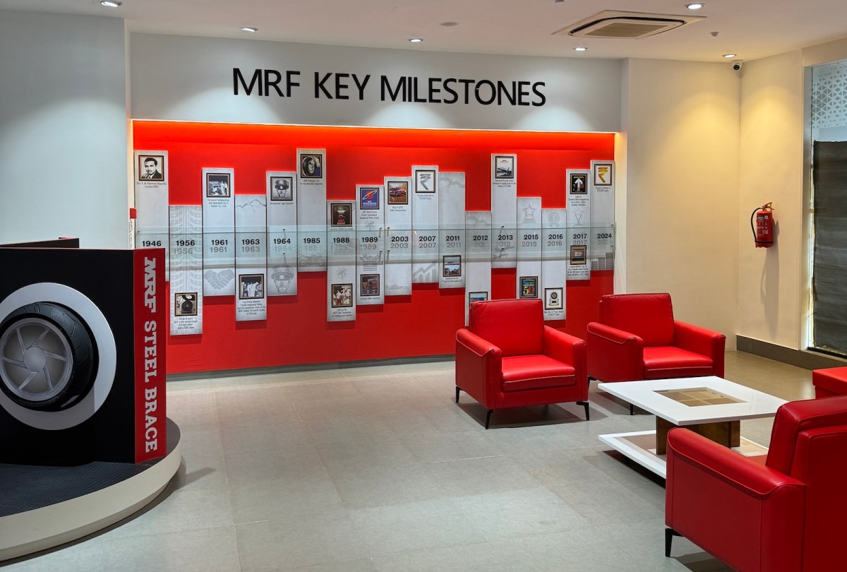 MRF Tyres Experience Center? – celestri – virtual home of manish jain